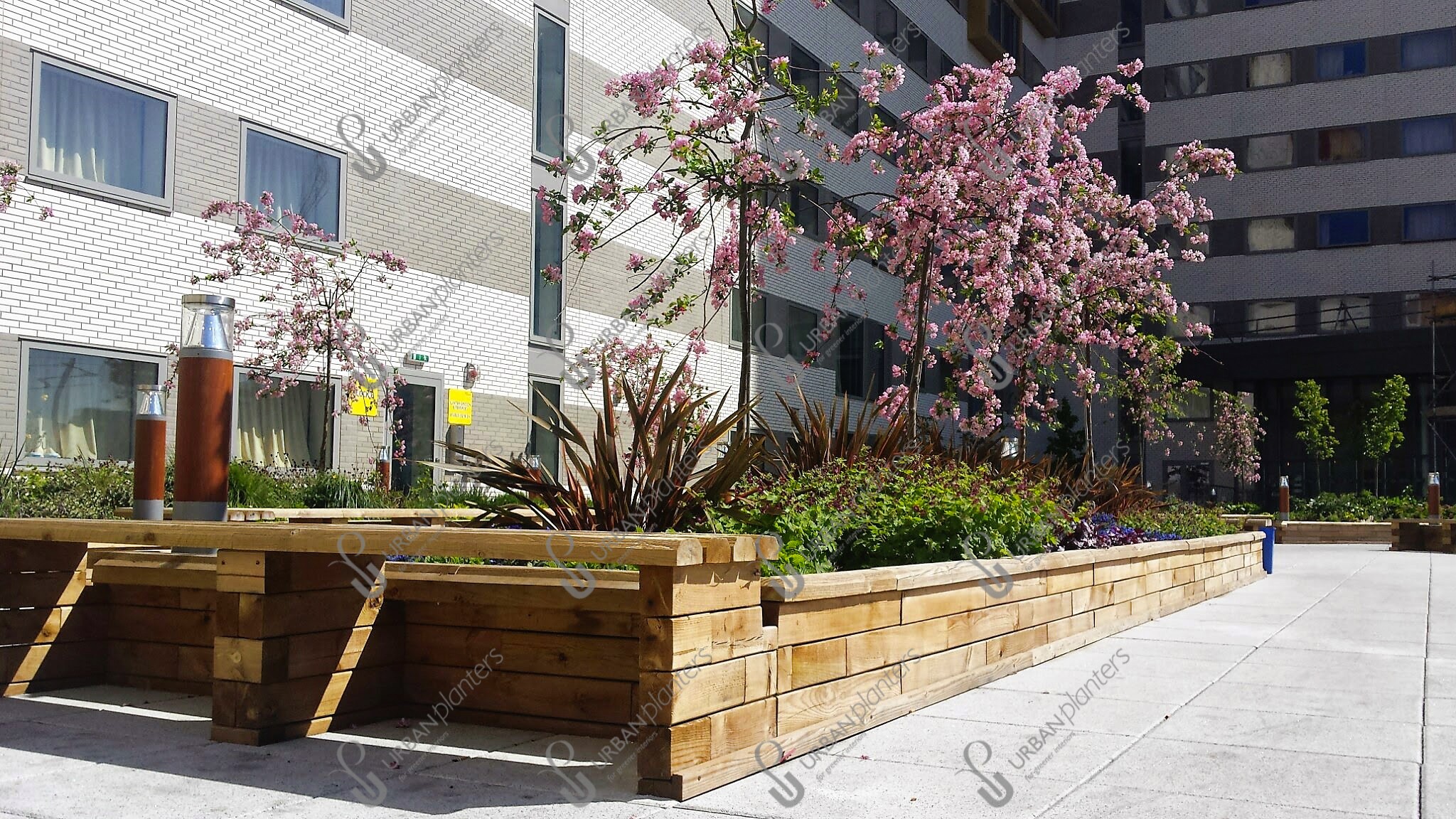 The Rooftop Terrace Planting Design | Urban Planters